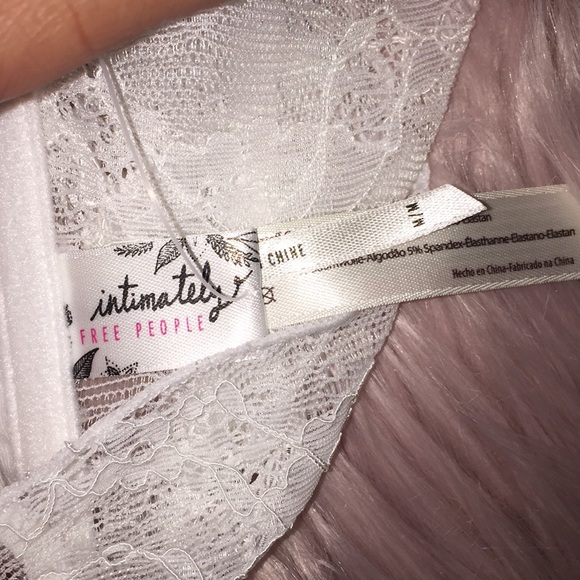 Free People | Intimates & Sleepwear | Intimately Free People White Lace ...